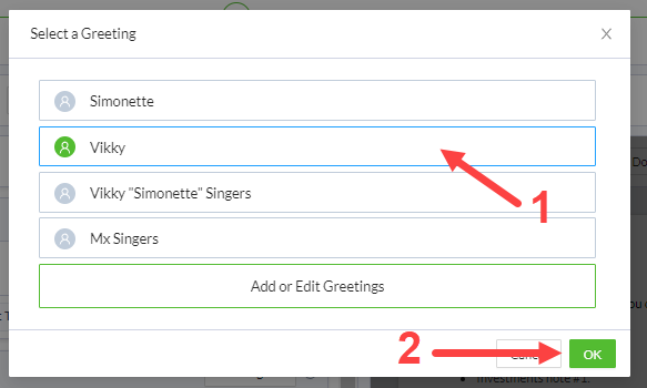 How to Create and Manage Client Greetings